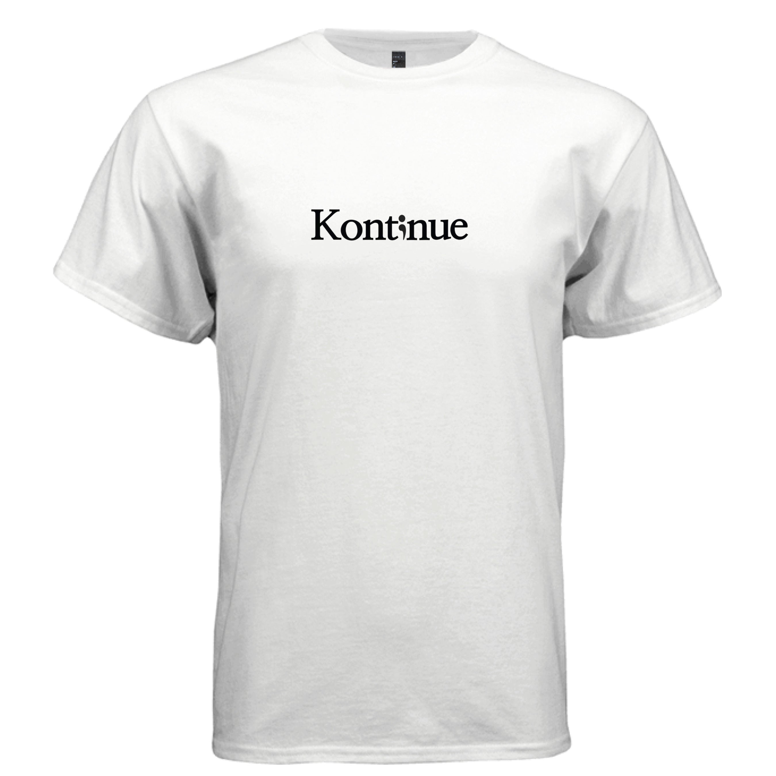 Kontinue Logo Tee - Black – Kont;nuewear
